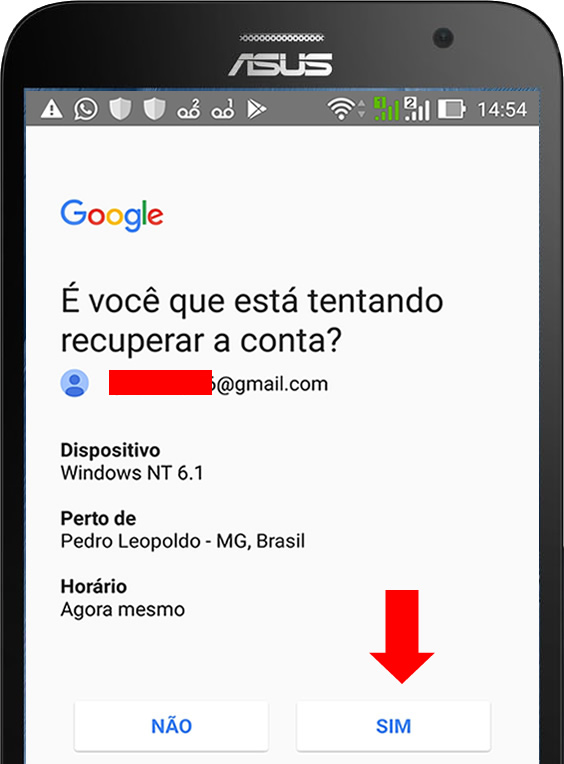 Como recuperar a minha conta do Google